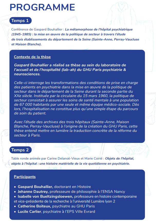[Séminaire] Chronique d'une thèse d'histoire de la psychiatrie - Lab-ah ...
