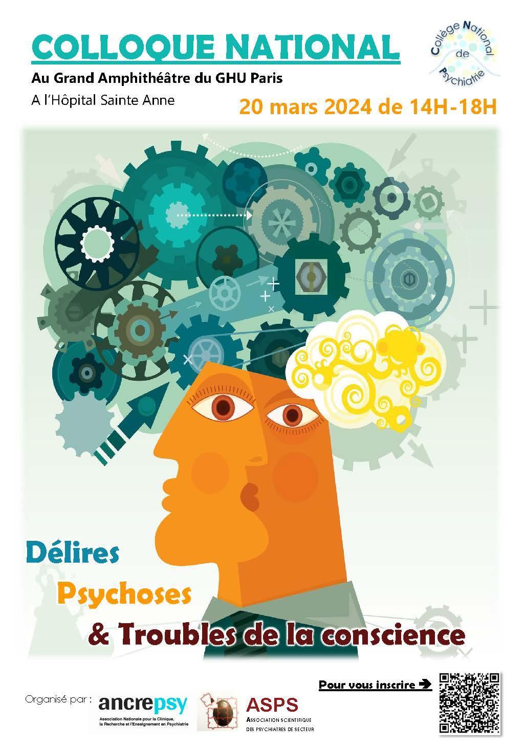 Colloque National : "Délires, Psychoses et Humeur, Troubles de la ...